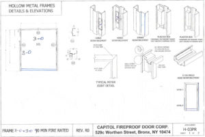 Steel Welded and Knockdown Frames - Capitol Fireproof Door